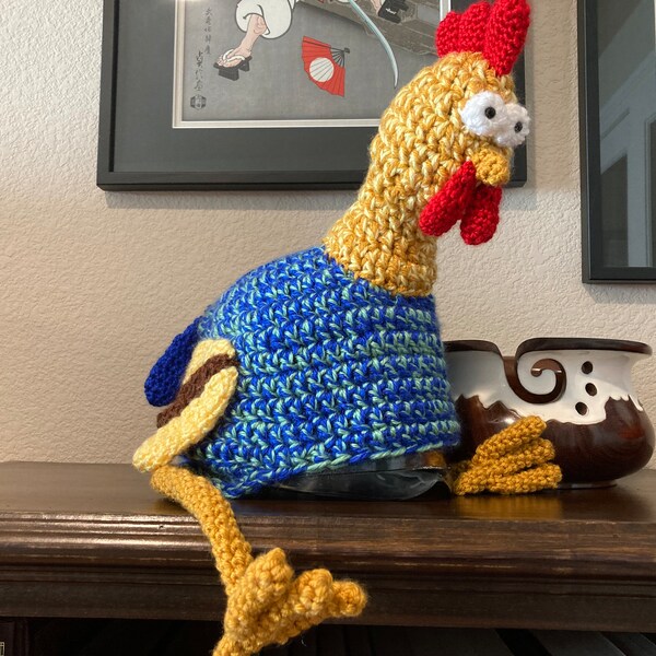 Crochet Pattern Chicken Hat/ Chicken Hat Pattern/ Spring Chicken Hat ...
