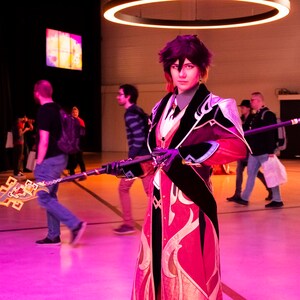 Genshin Impact Cosplay Prop Vortex Vanquisher, DIY Digital Template ...