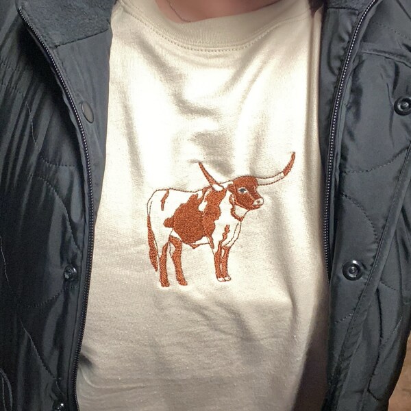 Longhorn Sweatshirt |livestock Sweatshirt | Rodeo - Etsy