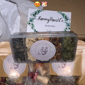 Hamster Treat Boxes - Etsy