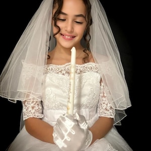 First Holy Communion Taper Candles Personalized Ceremony Candle, First ...