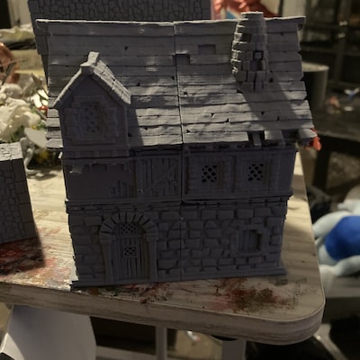 Tabletop RPG Terrain Town Tavern Highway Inn Dungeons and Dragons ...