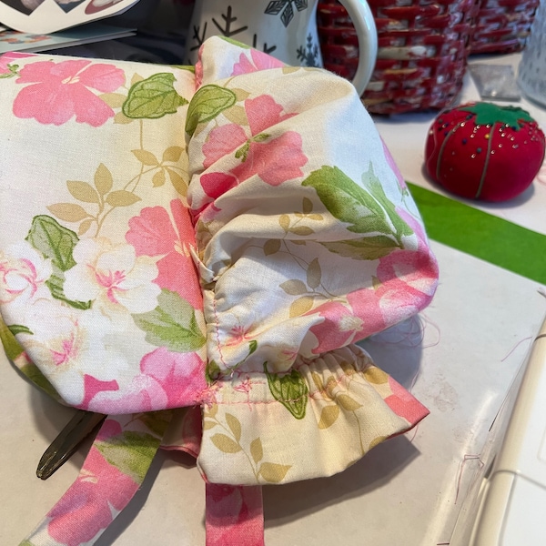 Prairie Bonnet Pdf Pattern and Tutorial Sizes 7 to 11 Years Young Girls ...