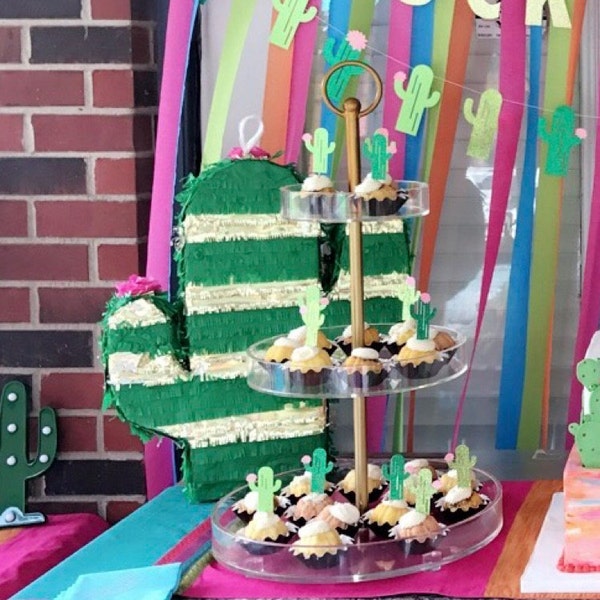 Handcrafted Cactus Pinata: Fiesta Party Favor, Ready to Ship - Etsy