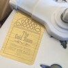 The Gold Room Sign - the Shining Gold Metallic Kiss Cut Sticker ...