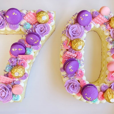 Number Cake Templates, Stencils 0 to 9, Printable Instant Digital ...