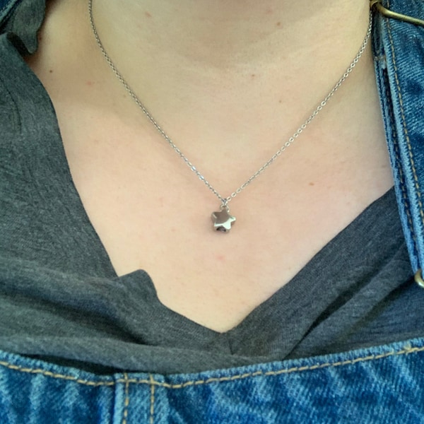 Mini Star Cremation Urn Necklace | Urn Jewelry | Ash Urn Necklace ...