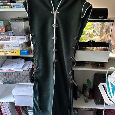 Men's Fantasy Tabard Vest With Lacing PDF Pattern for Instant Download ...