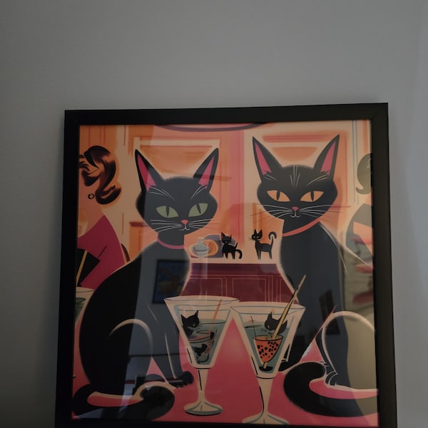 UFO Art, Retro Sci-fi Art, Vintage 1950's Inspired - Space Cowboy ...