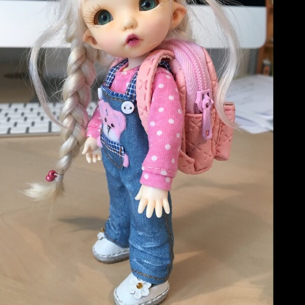 Miniature Backpack for Dolls 1/6 Scale, Doll Bag, Doll Accessories ...