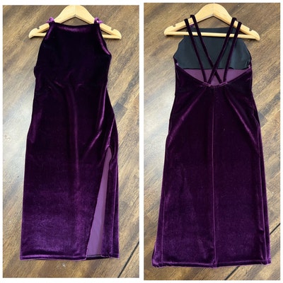 Easy Slit Dress Pattern, Backless Dress, Prom Dress Pattern, Midi Dress ...