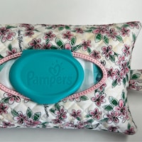 In the Hoop Diaper and Wipe Case Embroidery File - Etsy