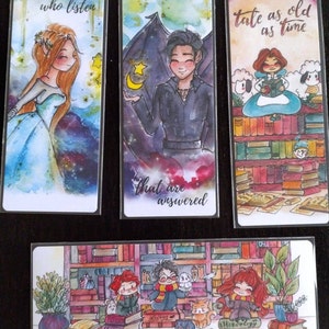 Bookmark SET Ella's World Kawaii Art Cute Animal Art Nursery Woodland ...