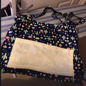 Easy to Sew/ Half Apron Sewing Pattern/ Pinafore Tutorial PDF/ Apron ...