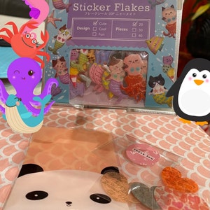 Chinese Zodiac Animal Flake Sticker Set of 24 Bujo Planner | Etsy