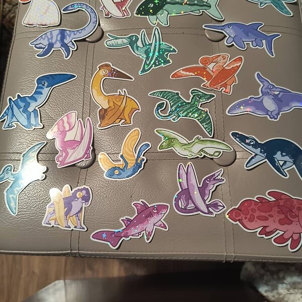 Hadrosaurs 14 Dinosaur Paleontology Stickers Maiasaura Parasaurolophus ...