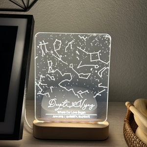 Custom Night Light Personalized Night Light Custom Name Night Light ...