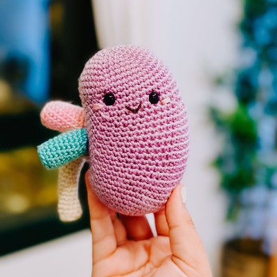 Anatomical Kidney Crochet Pattern PATTERN ONLY Instant DOWNLOAD ...