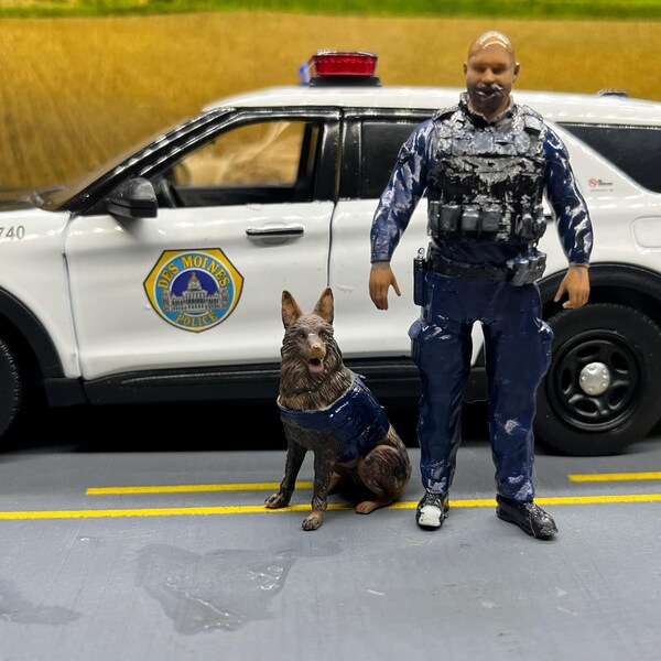 Sheriff Figure Resin 3d Printed, Unpainted, Model RR Diorama Cop LEO ...