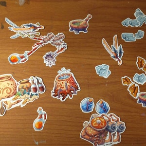 Fantasy Map Dnd Scroll Dungeons and Dragons Sticker - Etsy