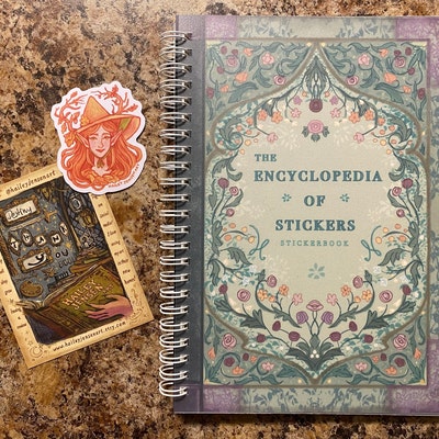 Sticker Book Reusable Stickerbook Reusable Stickers Collection Sticker ...