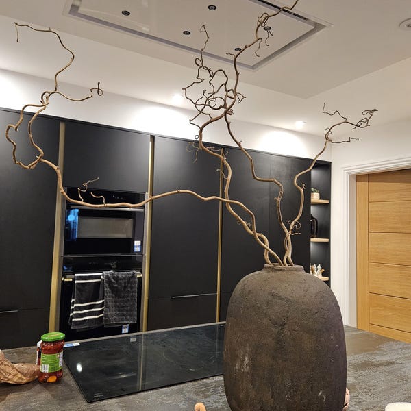 Twisted Willow Branches Tall Curly Twigs for Vase Natural Dried Stems ...