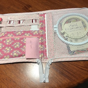 Embroidery Pouch Sewing Pattern Sew a Case to Hold All Your Embroidery ...