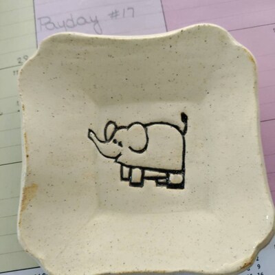 Elephant Block Print Stamp Animal Block Print Stamp Carve Block Stamp ...
