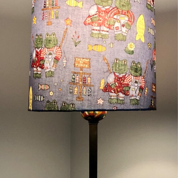 New Old Stock Clear Frosted Clam Shell Desk Lamp Fixture Shade Art Deco ...