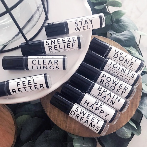 Roller Labels 12 Pack - Etsy
