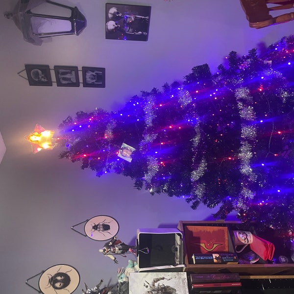 Taylor Swift Christmas Tree Topper Light up Star Eras Swiftie Custom ...