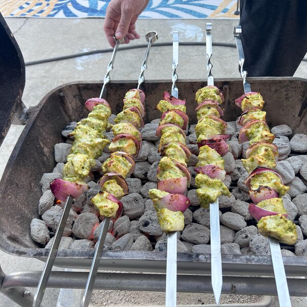 Large Heavy-duty BBQ Grill / MANGAL 11 Ga 3mm - Etsy