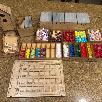 Flamecraft Board Game Player Board - Etsy