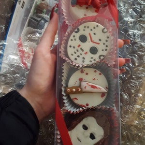 Horror Chocolate Covered Cookies - Etsy