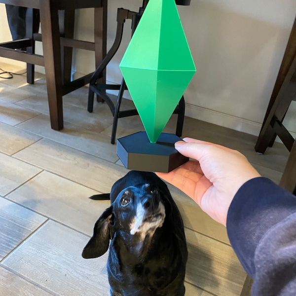 The Sims Plumbob, 3D Printed Game Prop - Etsy