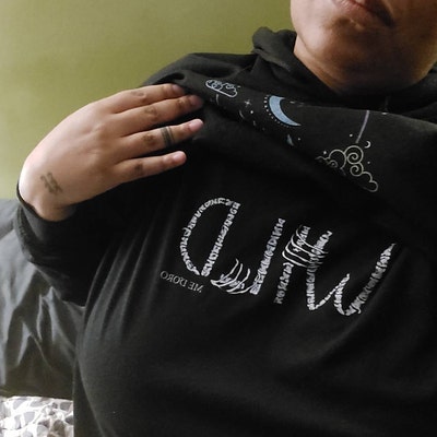 Fearless and Powerful Shirt Witchy Hands Witch Shirt Floral - Etsy