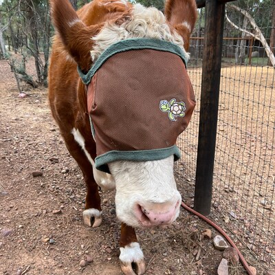 Goat/sheep Fly Masks With & W/o Horns Dual Adjustable Made to Order - Etsy