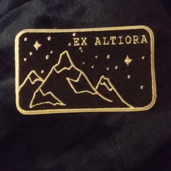 Spooky Archives Ex Altiora Patch - Etsy
