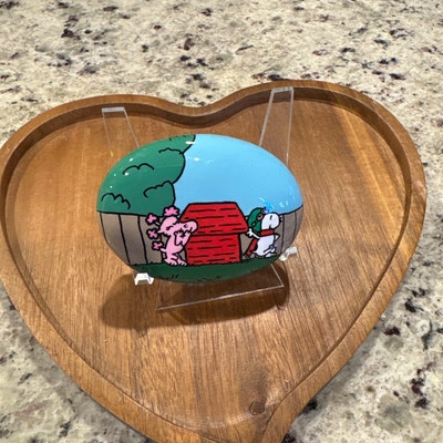 Valentine's Ladybug Painted Rock - Etsy