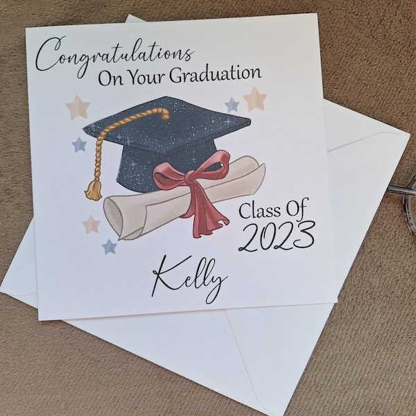 Personalised Prom Card on Your Prom Night School Prom Girls Teenager ...