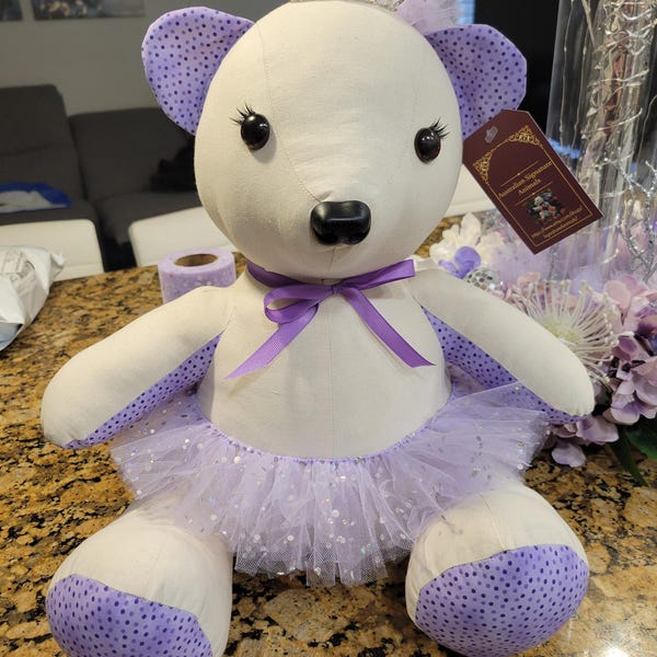 Signature/autograph Bear 3 Sizes - Etsy