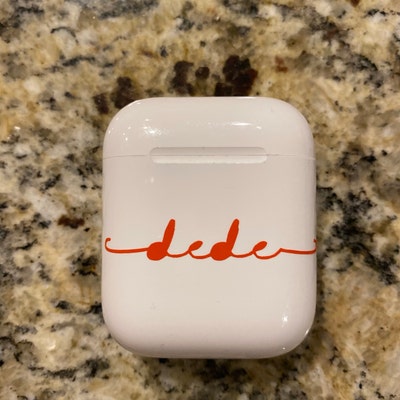 Airpods Sticker Airpods Decal Name for Airpods Custom Airpods Vinyl ...