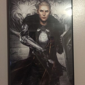 Dragon Age Inquisition Cullen Rutherford Art Print 11x17 Inch Open ...