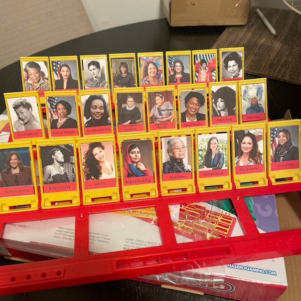 Printable Customizable Guess Who - Digital Download - Etsy
