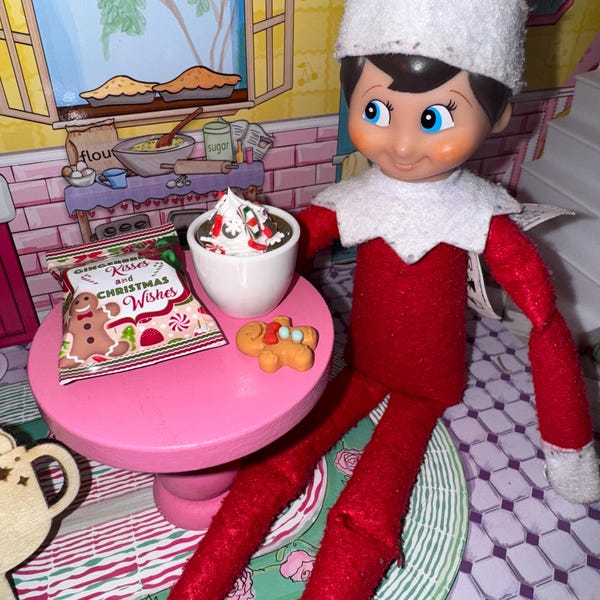Mini 1/3rd Scale Hot Cocoa. Perfect Elf Prop. Christmas Elf Prop, 12 ...
