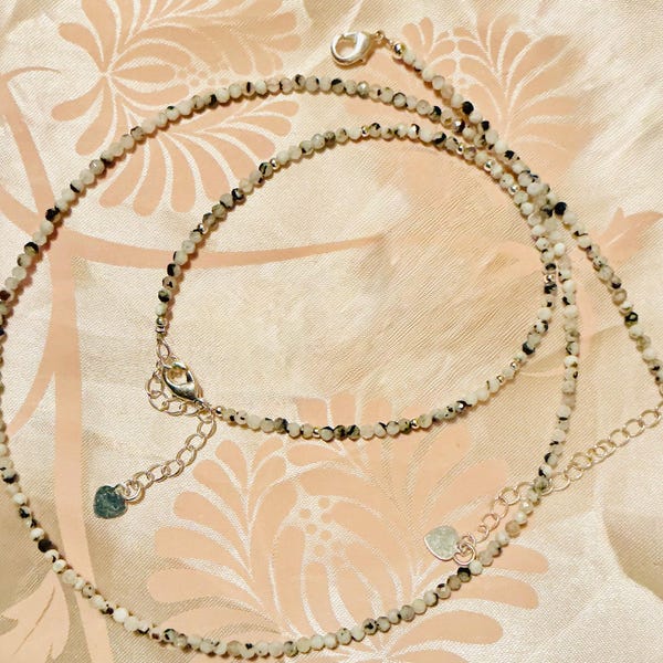African Turquoise Anklet, 2mm Beads Natural Turquoise Anklet, Healing ...