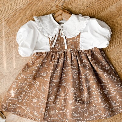 Ruffle Dress Pattern Doll Ruffle Dress PDF Pattern Girl Dress Pattern ...