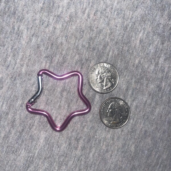 Star Carabiner | Key Chains , Key Fob , Car Keys | Clasp - Etsy Canada