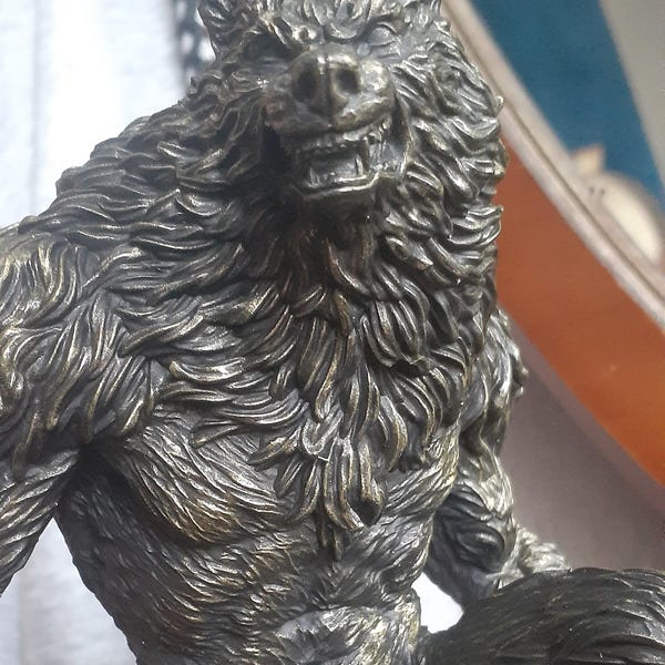 Corrupted Dwarf 3D Printed Resin Miniature 4K Statue, Hand-painted ...