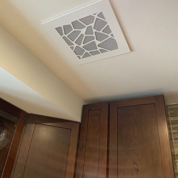 Modern Pattern Vent Cover: Magnetic Aluminum HVAC Replacement - Etsy